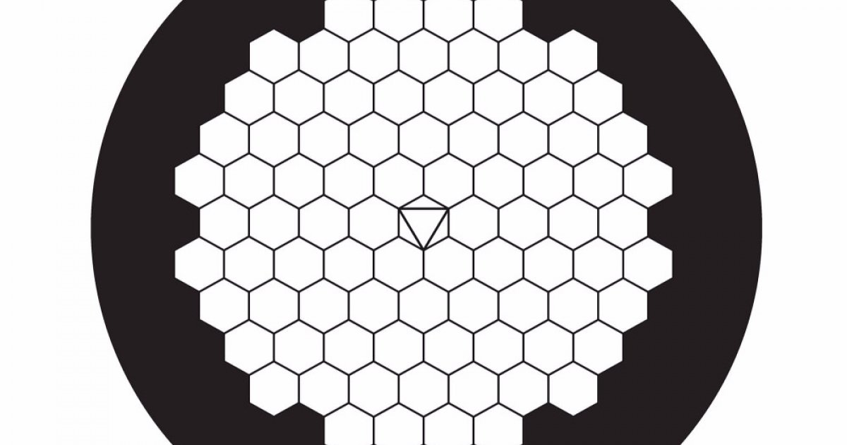 100 Mesh Hexagonal Grid