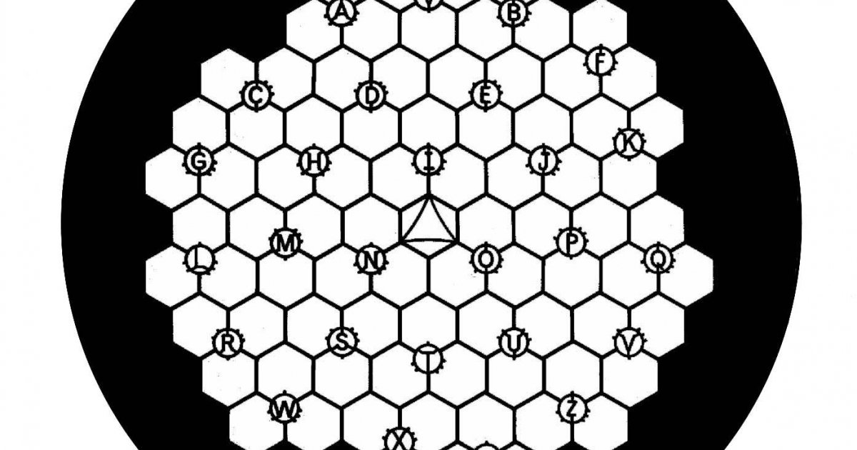 100 Mesh Hexagonal Reference Grid