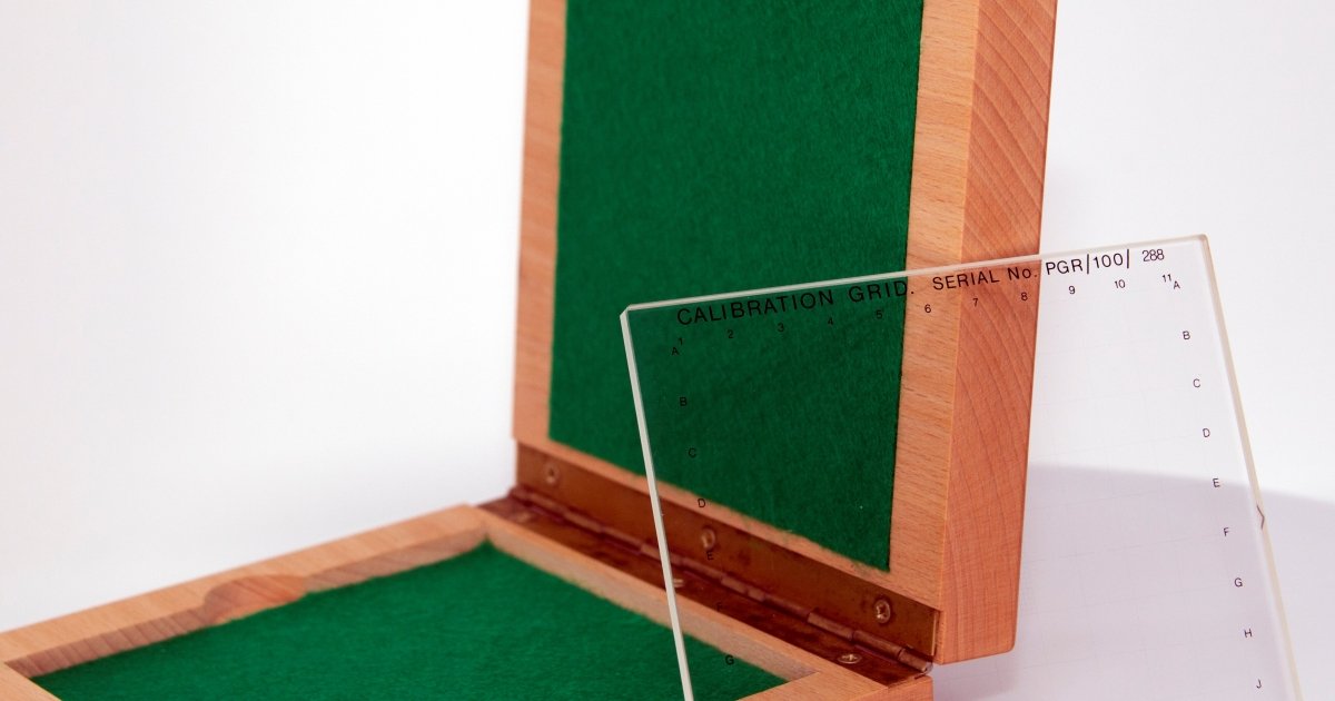 PGR100 Calibration Grid, 100mm x 100mm