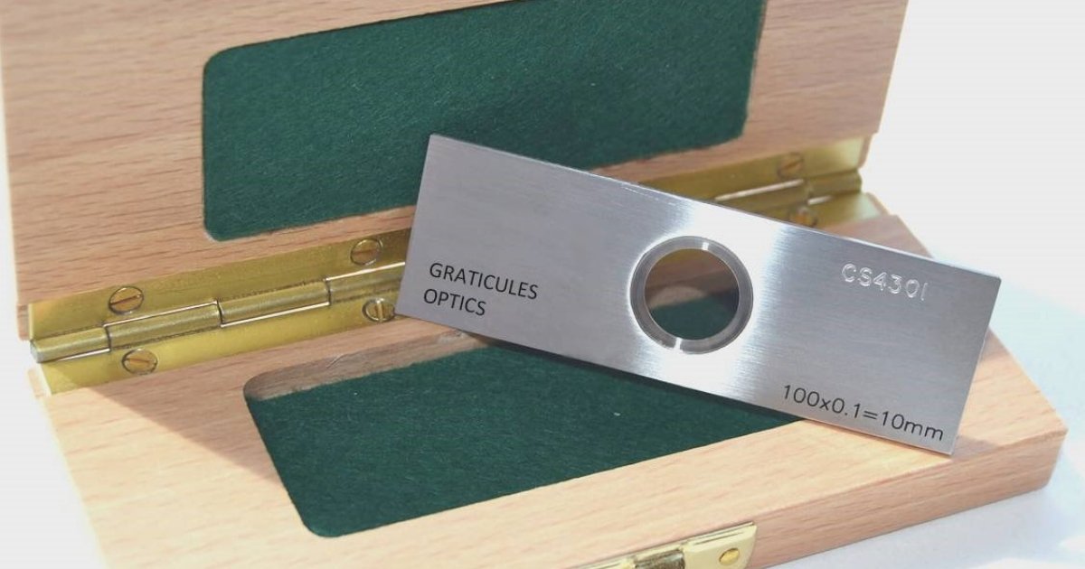 PS1 Stage Micrometer 10mm/0.1mm